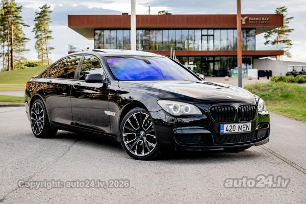 Melns BMW 7 Series 2010 Pērnava, ar dzinēja tilpumu 3.00 L un nobraukumu 375 tūkst. km par 8900 €, foto 1 vietnē AUTOMOTO.COM.LV