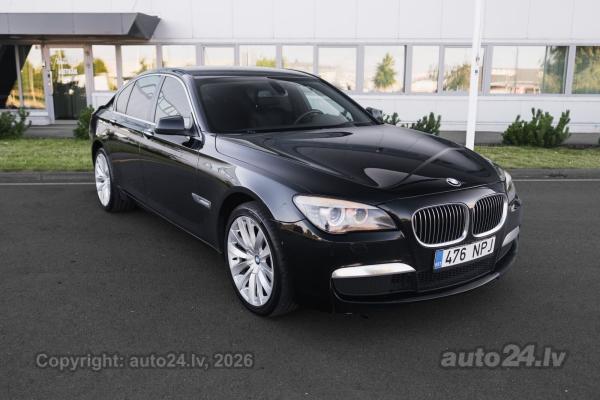 Black BMW 7 Series 2010 in Tallinn, with an engine capacity of 3.00 L and mileage of 392 thousand km for 8000 €, photo 2 on AUTOMOTO.COM.LV