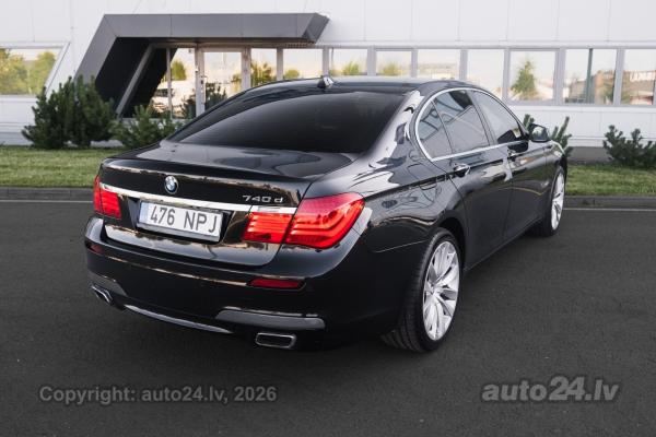Black BMW 7 Series 2010 in Tallinn, with an engine capacity of 3.00 L and mileage of 392 thousand km for 8000 €, photo 4 on AUTOMOTO.COM.LV