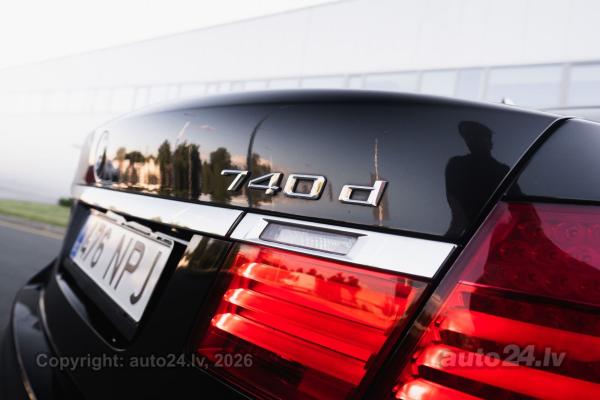 Black BMW 7 Series 2010 in Tallinn, with an engine capacity of 3.00 L and mileage of 392 thousand km for 8000 €, photo 5 on AUTOMOTO.COM.LV
