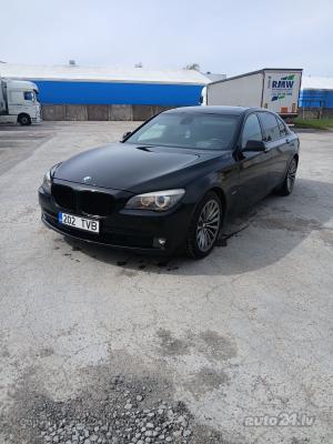 Melns BMW 7 Series 2010 Tallina, ar dzinēja tilpumu 3.00 L un nobraukumu 0 tūkst. km par 6000 €, foto  vietnē AUTOMOTO.COM.LV