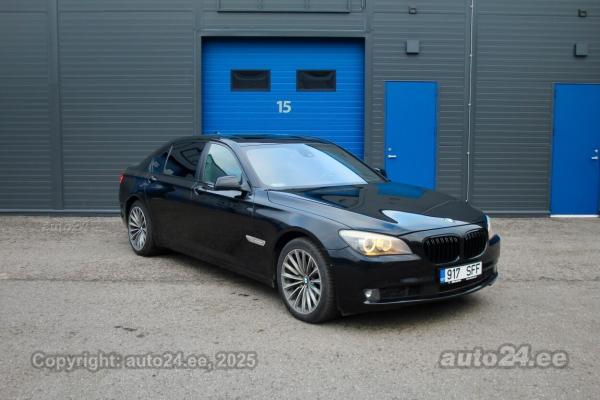Black BMW 7 Series 2011 in Tallinn, with an engine capacity of 3.00 L and mileage of 310 thousand km for 14999 €, photo 3 on AUTOMOTO.COM.LV
