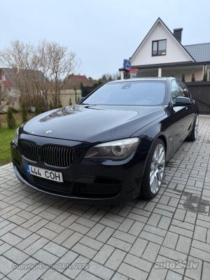 Black BMW 7 Series 2011 in Tallinn, with an engine capacity of 3.00 L and mileage of 212 thousand km for 14999 €, photo  on AUTOMOTO.COM.LV