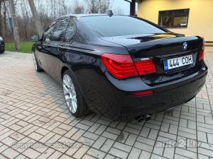 Black BMW 7 Series 2011 in Tallinn, with an engine capacity of 3.00 L and mileage of 212 thousand km for 14999 €, photo 4 on AUTOMOTO.COM.LV
