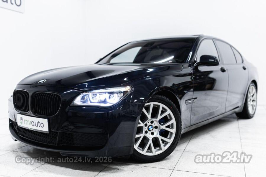 Black BMW 7 Series 2011 in Tallinn, with an engine capacity of 3.00 L and mileage of 309 thousand km for 10890 €, photo 3 on AUTOMOTO.COM.LV