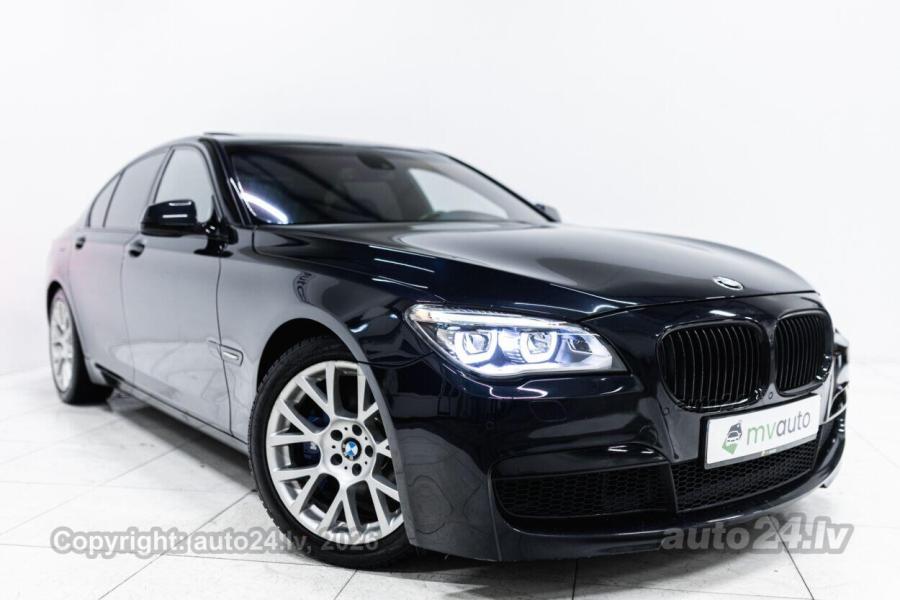 Black BMW 7 Series 2011 in Tallinn, with an engine capacity of 3.00 L and mileage of 309 thousand km for 10890 €, photo 5 on AUTOMOTO.COM.LV