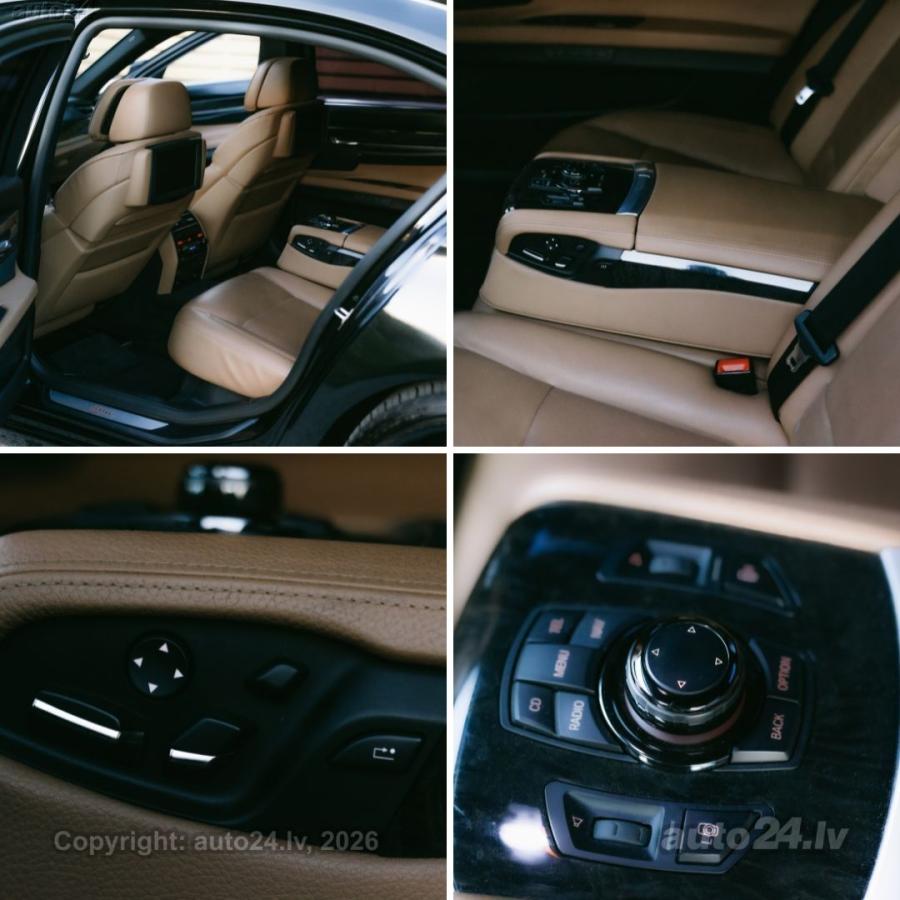 Melns BMW 7 Series 2011 Tallina, ar dzinēja tilpumu 3.00 L un nobraukumu 296 tūkst. km par 13750 €, foto 17 vietnē AUTOMOTO.COM.LV