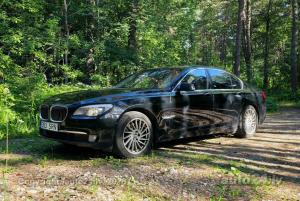 Black BMW 7 Series 2011 in Tallinn, with an engine capacity of 3.00 L and mileage of 240 thousand km for 9000 €, photo  on AUTOMOTO.COM.LV
