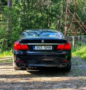 Black BMW 7 Series 2011 in Tallinn, with an engine capacity of 3.00 L and mileage of 240 thousand km for 9000 €, photo 4 on AUTOMOTO.COM.LV
