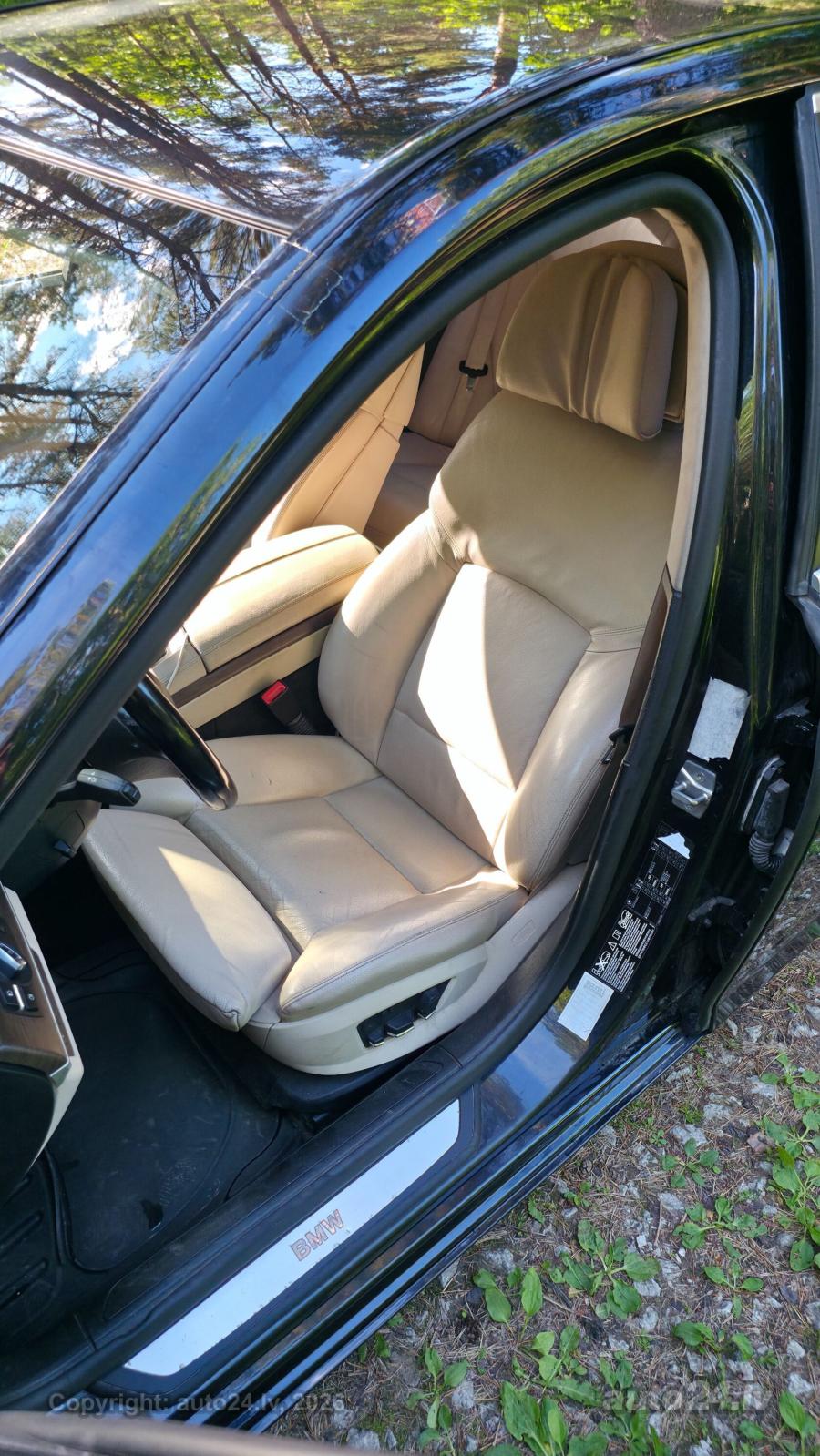 Black BMW 7 Series 2011 in Tallinn, with an engine capacity of 3.00 L and mileage of 240 thousand km for 9000 €, photo 10 on AUTOMOTO.COM.LV