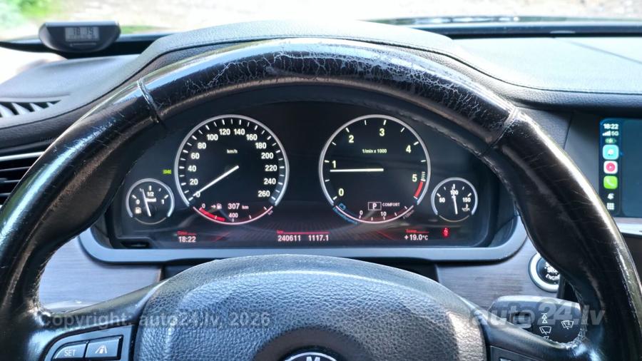 Black BMW 7 Series 2011 in Tallinn, with an engine capacity of 3.00 L and mileage of 240 thousand km for 9000 €, photo 13 on AUTOMOTO.COM.LV