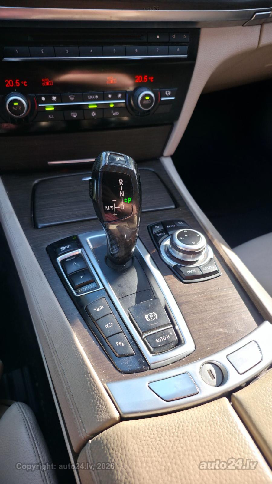 Black BMW 7 Series 2011 in Tallinn, with an engine capacity of 3.00 L and mileage of 240 thousand km for 9000 €, photo 17 on AUTOMOTO.COM.LV
