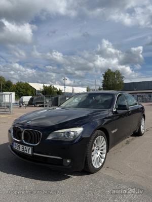 Melns BMW 7 Series 2011 Tallina, ar dzinēja tilpumu 3.00 L un nobraukumu 295 tūkst. km par 11899 €, foto  vietnē AUTOMOTO.COM.LV