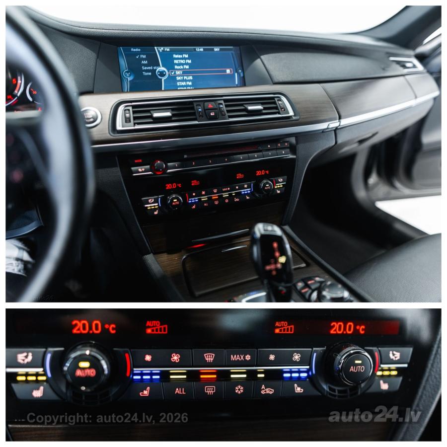 Melns BMW 7 Series 2011 Tallina, ar dzinēja tilpumu 3.00 L un nobraukumu 266 tūkst. km par 11990 €, foto 24 vietnē AUTOMOTO.COM.LV
