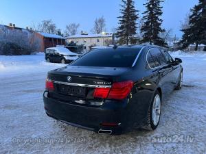 Black BMW 7 Series 2012 in Tartu, with an engine capacity of 3.00 L and mileage of 236 thousand km for 11999 €, photo 7 on AUTOMOTO.COM.LV