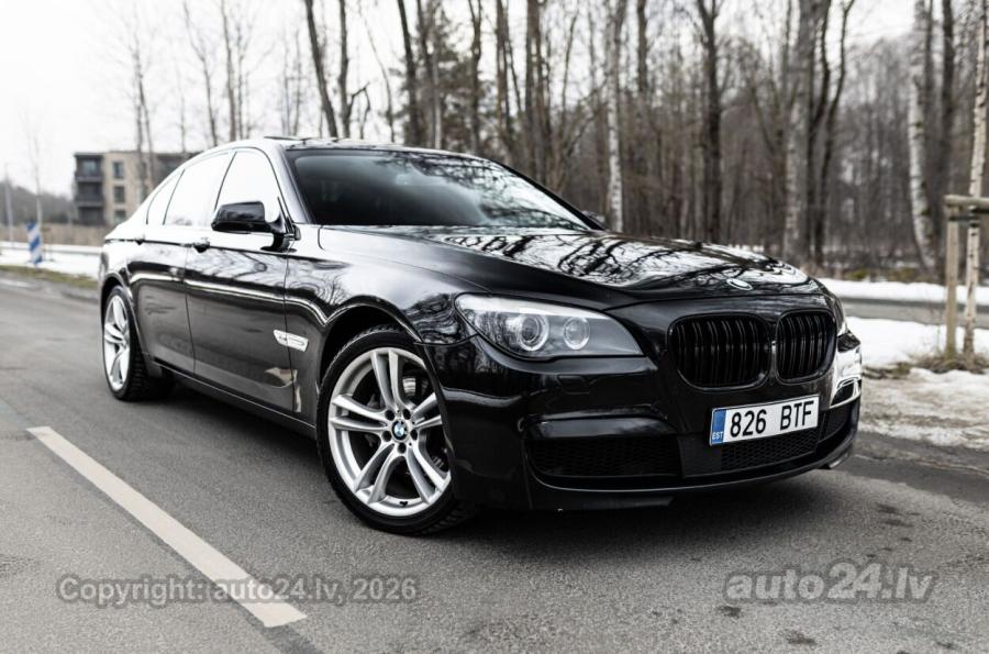 Melns BMW 7 Series 2012 Tallina, ar dzinēja tilpumu 3.00 L un nobraukumu 230 tūkst. km par 13899 €, foto 3 vietnē AUTOMOTO.COM.LV
