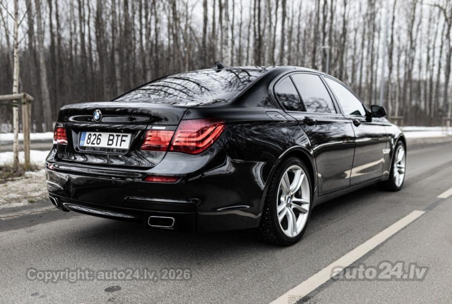 Melns BMW 7 Series 2012 Tallina, ar dzinēja tilpumu 3.00 L un nobraukumu 230 tūkst. km par 13899 €, foto 5 vietnē AUTOMOTO.COM.LV