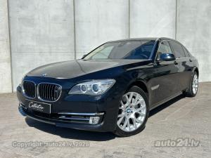 Melns BMW 7 Series 2012 Tallina, ar dzinēja tilpumu 3.00 L un nobraukumu 181 tūkst. km par 19900 €, foto  vietnē AUTOMOTO.COM.LV