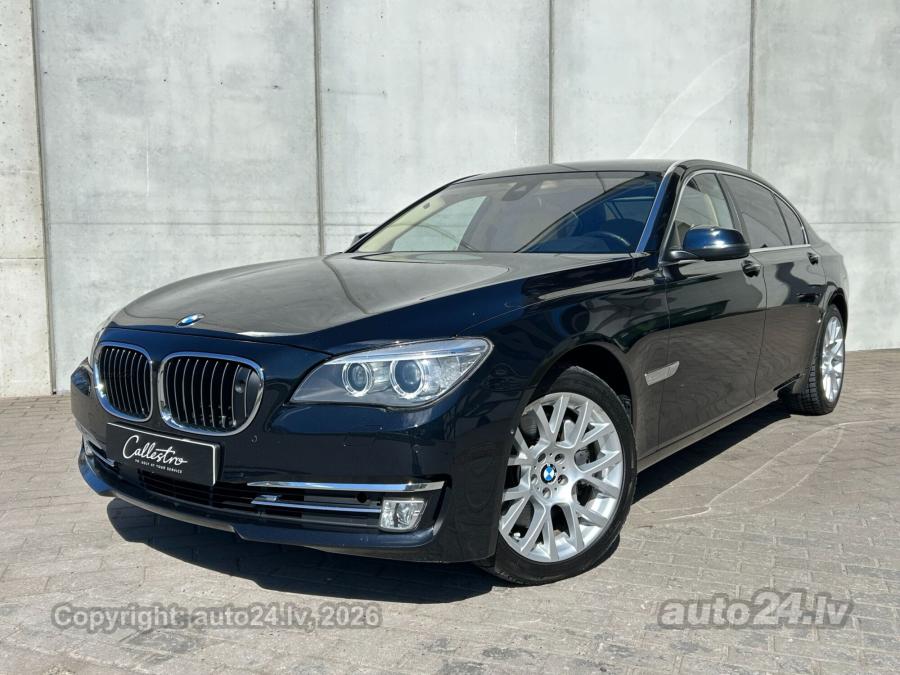 Melns BMW 7 Series 2012 Tallina, ar dzinēja tilpumu 3.00 L un nobraukumu 181 tūkst. km par 19900 €, foto 1 vietnē AUTOMOTO.COM.LV