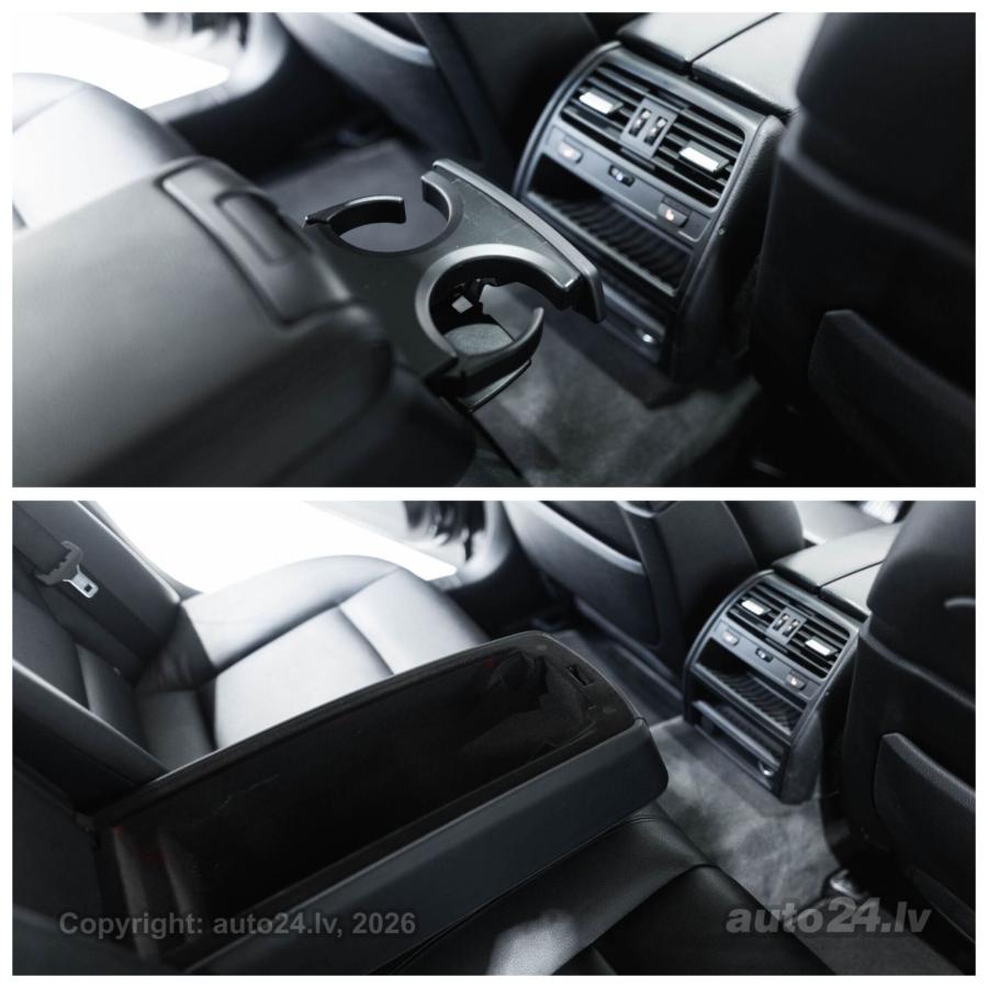 Black BMW 7 Series 2012 in Tallinn, with an engine capacity of 3.00 L and mileage of 239 thousand km for 11990 €, photo 25 on AUTOMOTO.COM.LV