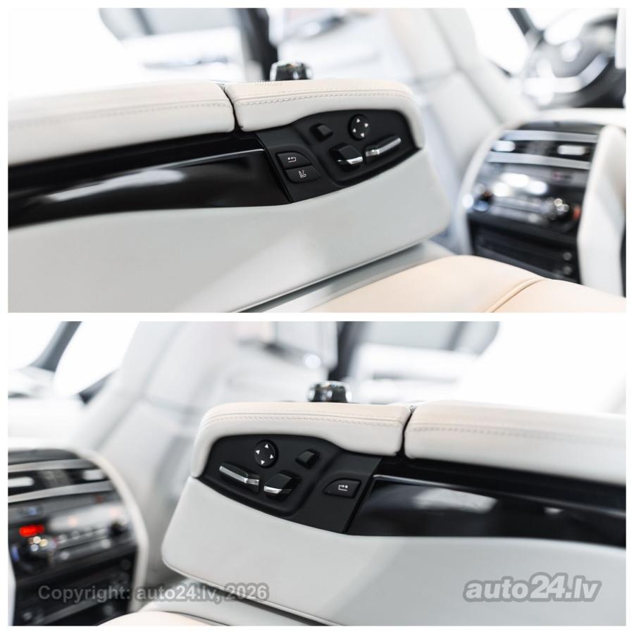Black BMW 7 Series 2012 in Tallinn, with an engine capacity of 3.00 L and mileage of 240 thousand km for 12990 €, photo 24 on AUTOMOTO.COM.LV