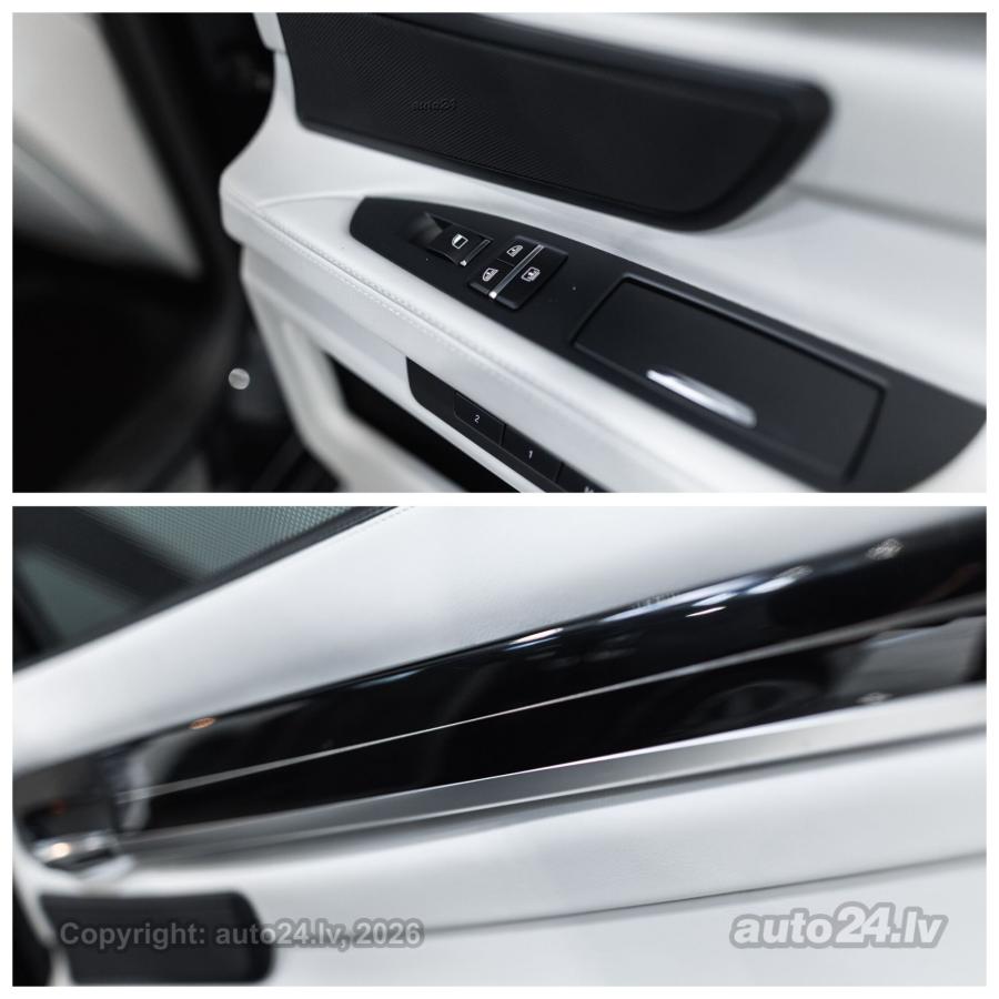 Black BMW 7 Series 2012 in Tallinn, with an engine capacity of 3.00 L and mileage of 240 thousand km for 12990 €, photo 25 on AUTOMOTO.COM.LV