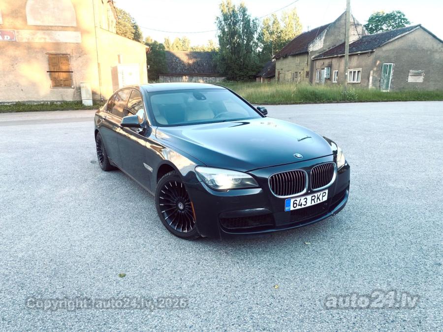 Melns BMW 7 Series 2012 Viljandi, ar dzinēja tilpumu 3.00 L un nobraukumu 283 tūkst. km par 9500 €, foto 1 vietnē AUTOMOTO.COM.LV