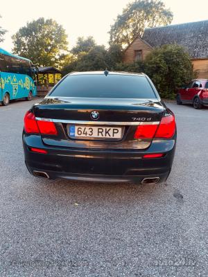 Melns BMW 7 Series 2012 Viljandi, ar dzinēja tilpumu 3.00 L un nobraukumu 283 tūkst. km par 9500 €, foto 4 vietnē AUTOMOTO.COM.LV