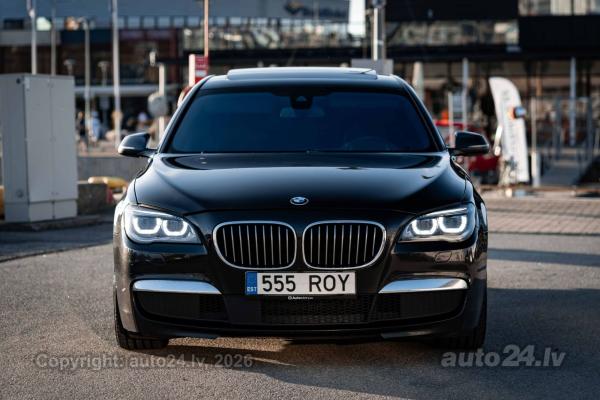 Black BMW 7 Series 2012 in Tallinn, with an engine capacity of 3.00 L and mileage of 263 thousand km for 16999 €, photo 9 on AUTOMOTO.COM.LV