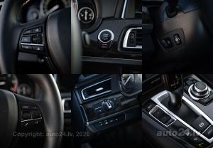 Black BMW 7 Series 2012 in Tallinn, with an engine capacity of 3.00 L and mileage of 263 thousand km for 16999 €, photo 16 on AUTOMOTO.COM.LV