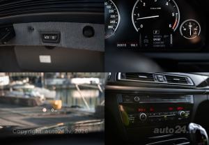 Black BMW 7 Series 2012 in Tallinn, with an engine capacity of 3.00 L and mileage of 263 thousand km for 16999 €, photo 17 on AUTOMOTO.COM.LV