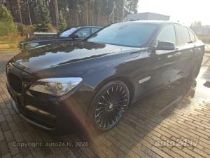 Melns BMW 7 Series 2013 Tartu, ar dzinēja tilpumu 3.00 L un nobraukumu 218 tūkst. km par 16750 €, foto  vietnē AUTOMOTO.COM.LV