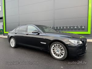 Black BMW 7 Series 2014 in Tallinn, with an engine capacity of 3.00 L and mileage of 111 thousand km for 21499 €, photo  on AUTOMOTO.COM.LV