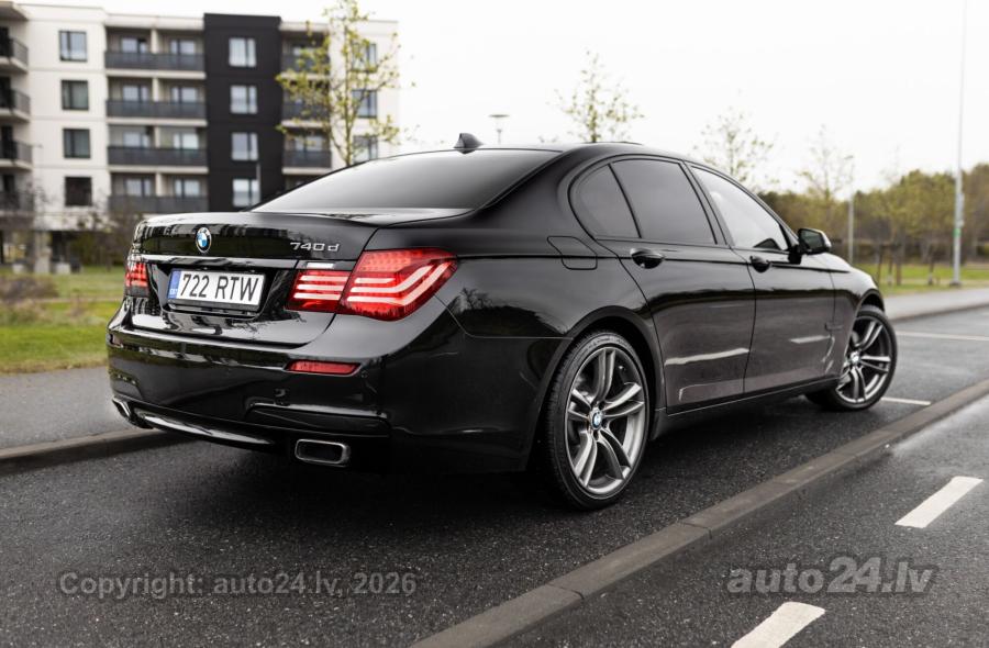 Melns BMW 7 Series 2014 Tallina, ar dzinēja tilpumu 3.00 L un nobraukumu 178 tūkst. km par 18199 €, foto 5 vietnē AUTOMOTO.COM.LV
