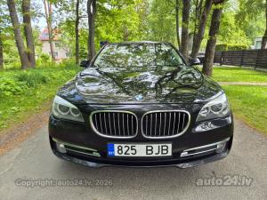 Black BMW 7 Series 2015 in Tallinn, with an engine capacity of 3.00 L and mileage of 186 thousand km for 17900 €, photo 4 on AUTOMOTO.COM.LV