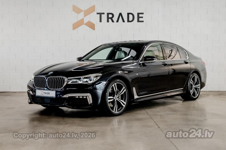 Black BMW 7 Series 2015 in Parnu, with an engine capacity of 3.00 L and mileage of 254 thousand km for 23490 €, photo 1 on AUTOMOTO.COM.LV