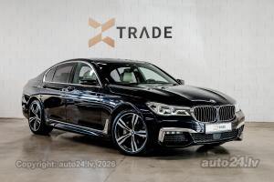 Black BMW 7 Series 2015 in Parnu, with an engine capacity of 3.00 L and mileage of 254 thousand km for 23490 €, photo 9 on AUTOMOTO.COM.LV