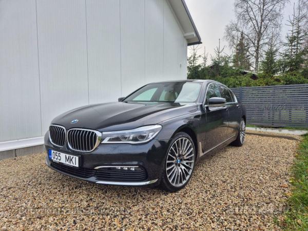 Melns BMW 7 Series 2016 Tartu, ar dzinēja tilpumu 3.00 L un nobraukumu 218 tūkst. km par 24800 €, foto 1 vietnē AUTOMOTO.COM.LV
