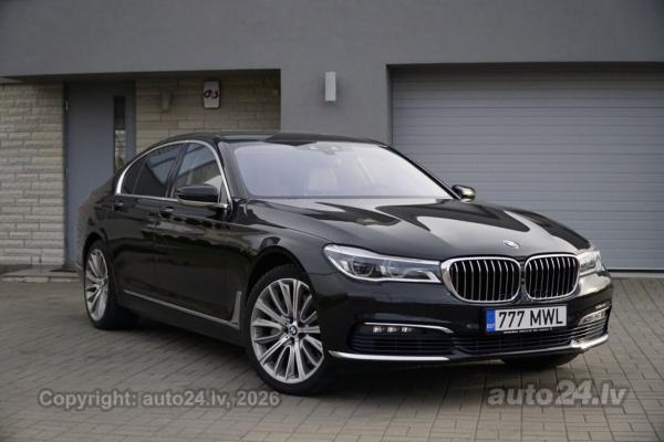 Melns BMW 7 Series 2016 Tallina, ar dzinēja tilpumu 4.40 L un nobraukumu 168 tūkst. km par 28000 €, foto 1 vietnē AUTOMOTO.COM.LV