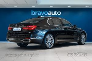 Black BMW 7 Series 2016 in Tallinn, with an engine capacity of 2.99 L and mileage of 120 thousand km for 32990 €, photo 3 on AUTOMOTO.COM.LV