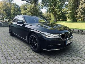 Melns BMW 7 Series 2016 Saue, ar dzinēja tilpumu 3.00 L un nobraukumu 215 tūkst. km par 23900 €, foto 7 vietnē AUTOMOTO.COM.LV