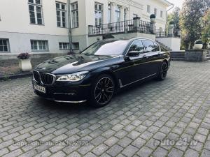 Melns BMW 7 Series 2016 Saue, ar dzinēja tilpumu 3.00 L un nobraukumu 215 tūkst. km par 23900 €, foto 8 vietnē AUTOMOTO.COM.LV