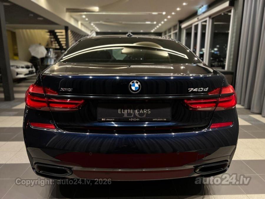 Melns BMW 7 Series 2017 Rīga, ar dzinēja tilpumu 3.00 L un nobraukumu 144 tūkst. km par 32900 €, foto 5 vietnē AUTOMOTO.COM.LV