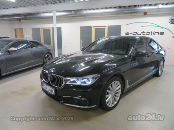 Black BMW 7 Series 2017 in Tallinn, with an engine capacity of 3.00 L and mileage of 138 thousand km for 21900 €, photo 1 on AUTOMOTO.COM.LV