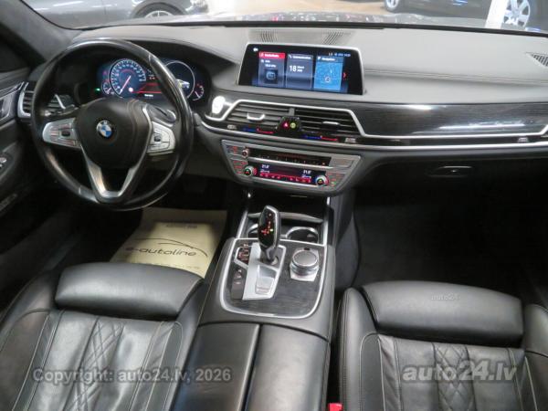 Black BMW 7 Series 2017 in Tallinn, with an engine capacity of 3.00 L and mileage of 138 thousand km for 21900 €, photo 3 on AUTOMOTO.COM.LV