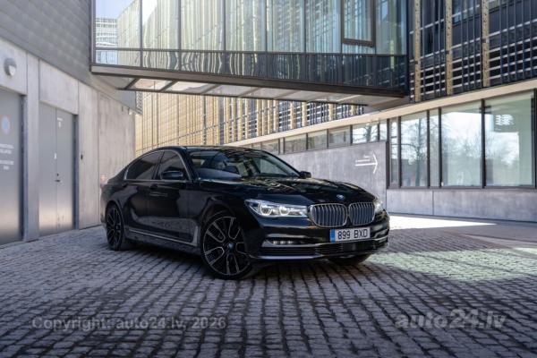 Melns BMW 7 Series 2017 Tartu, ar dzinēja tilpumu 3.00 L un nobraukumu 189 tūkst. km par 29900 €, foto 10 vietnē AUTOMOTO.COM.LV