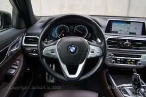 Black BMW 7 Series 2017 in Tallinn, with an engine capacity of 3.00 L and mileage of 130 thousand km for 30900 €, photo 12 on AUTOMOTO.COM.LV