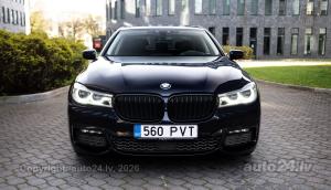 Melns BMW 7 Series 2017 Tallina, ar dzinēja tilpumu 3.00 L un nobraukumu 111 tūkst. km par 32000 €, foto 6 vietnē AUTOMOTO.COM.LV