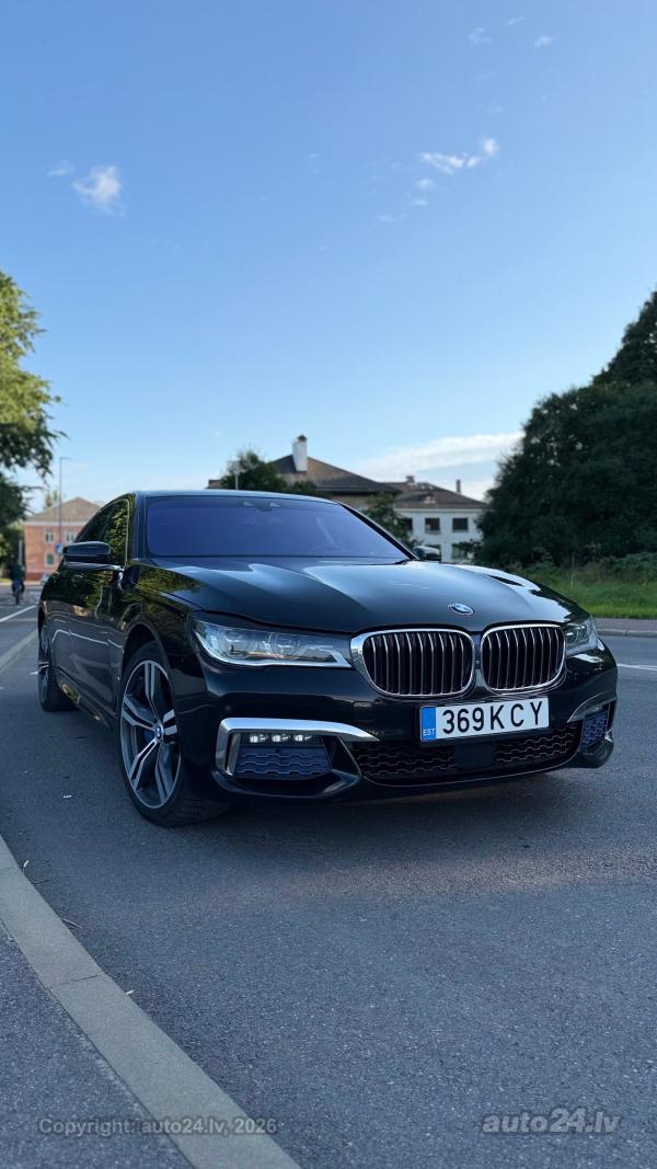 Melns BMW 7 Series 2017 Tallina, ar dzinēja tilpumu 3.00 L un nobraukumu 240 tūkst. km par 28500 €, foto 2 vietnē AUTOMOTO.COM.LV