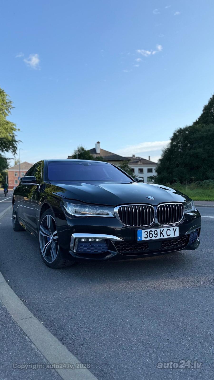 Melns BMW 7 Series 2017 Tallina, ar dzinēja tilpumu 3.00 L un nobraukumu 240 tūkst. km par 28500 €, foto 3 vietnē AUTOMOTO.COM.LV